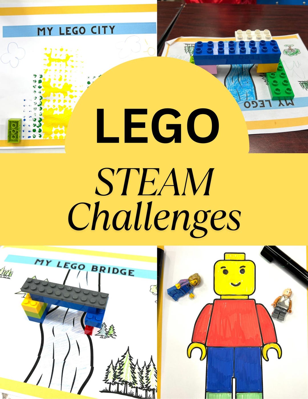 Unlock Creativity With Engaging LEGO STEM Challenges: Build Bridges ...