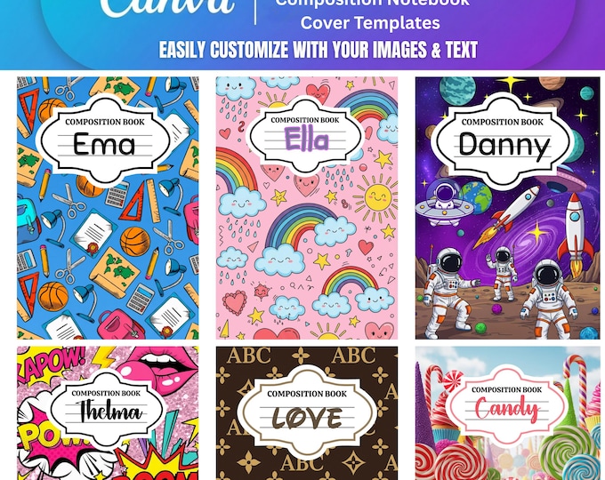 20+ Back to School Supply Templates & Supplies Mockups | Editable Canva ...