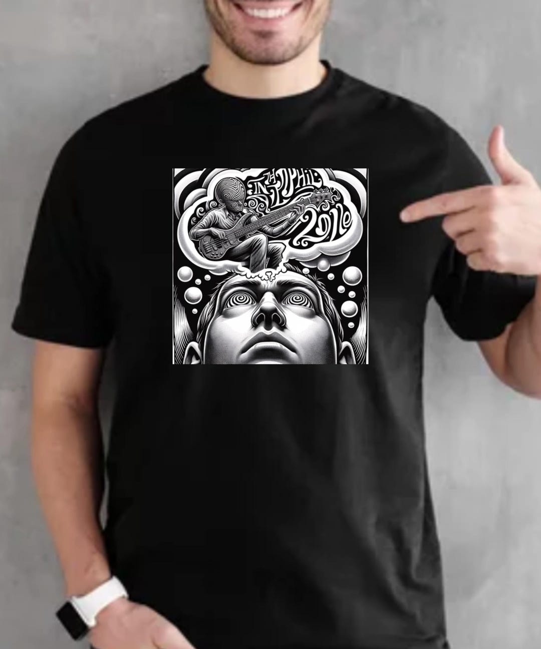Phil Lesh - Grateful Dead - in the Phil Zone T-shirt - Etsy