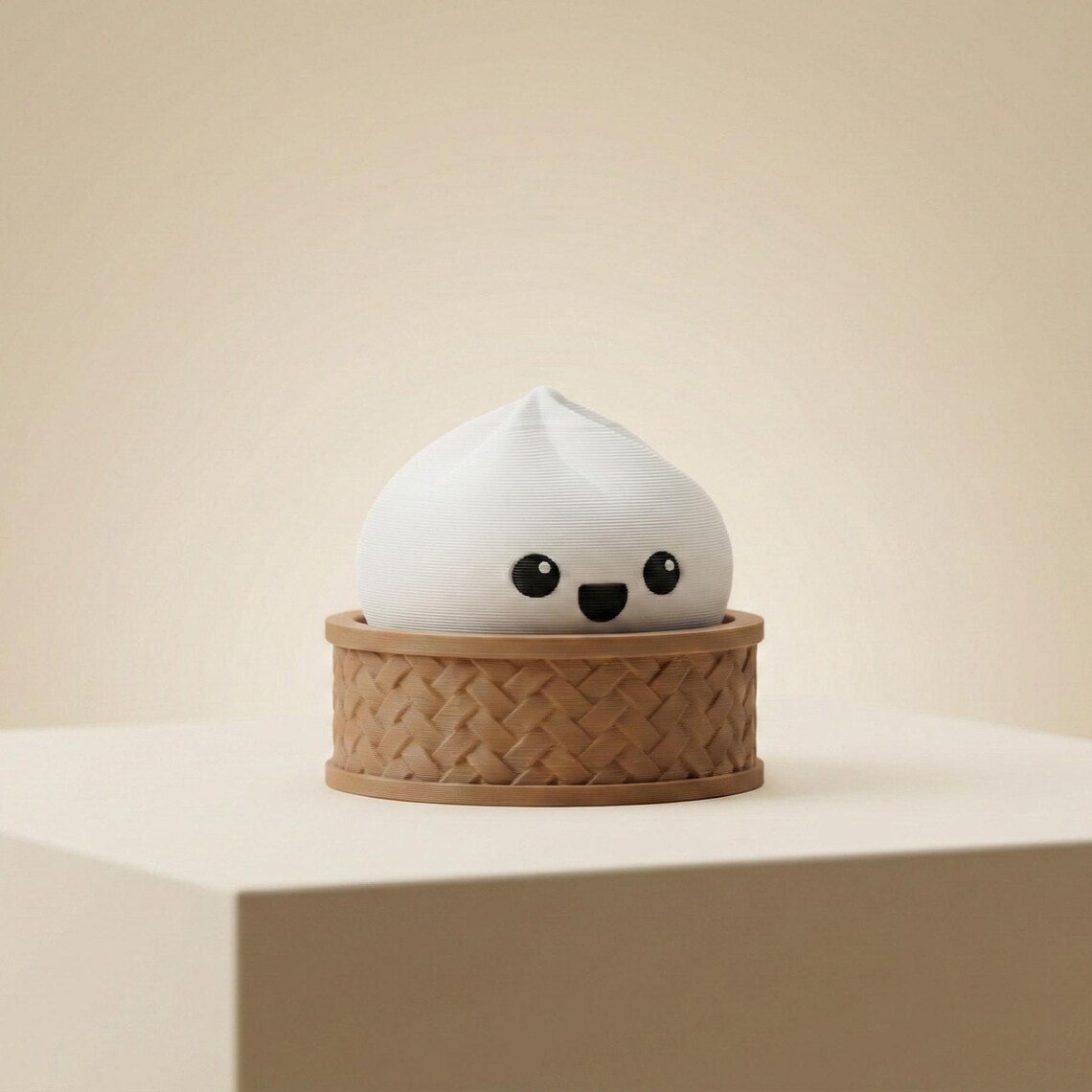 Custom Face Bao Bun Fidget Clicker Keychain • Silent or Clicky Switch ...