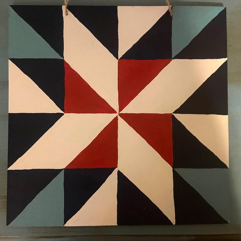Mailbox Barn Quilt - Etsy