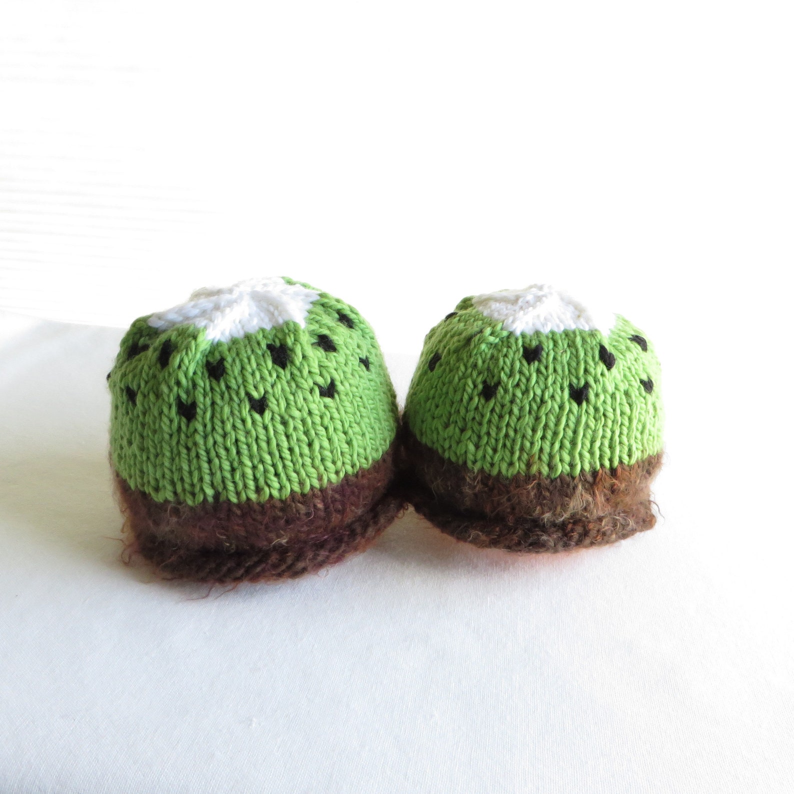 Kiwi Hat Soft Hand Knit Baby Size Ready to Ship - Etsy