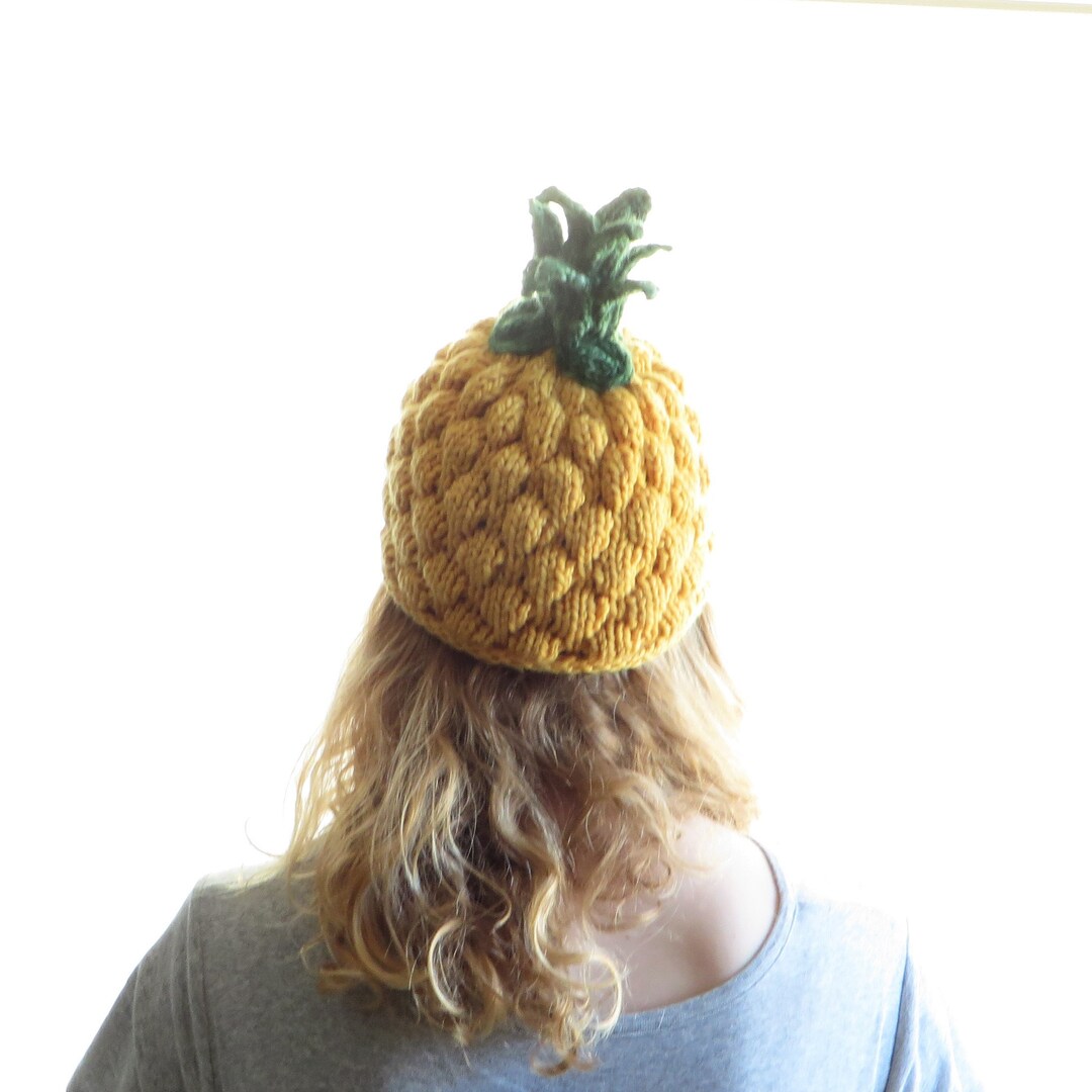 Pineapple Hat Adult Size Made to Order - Etsy