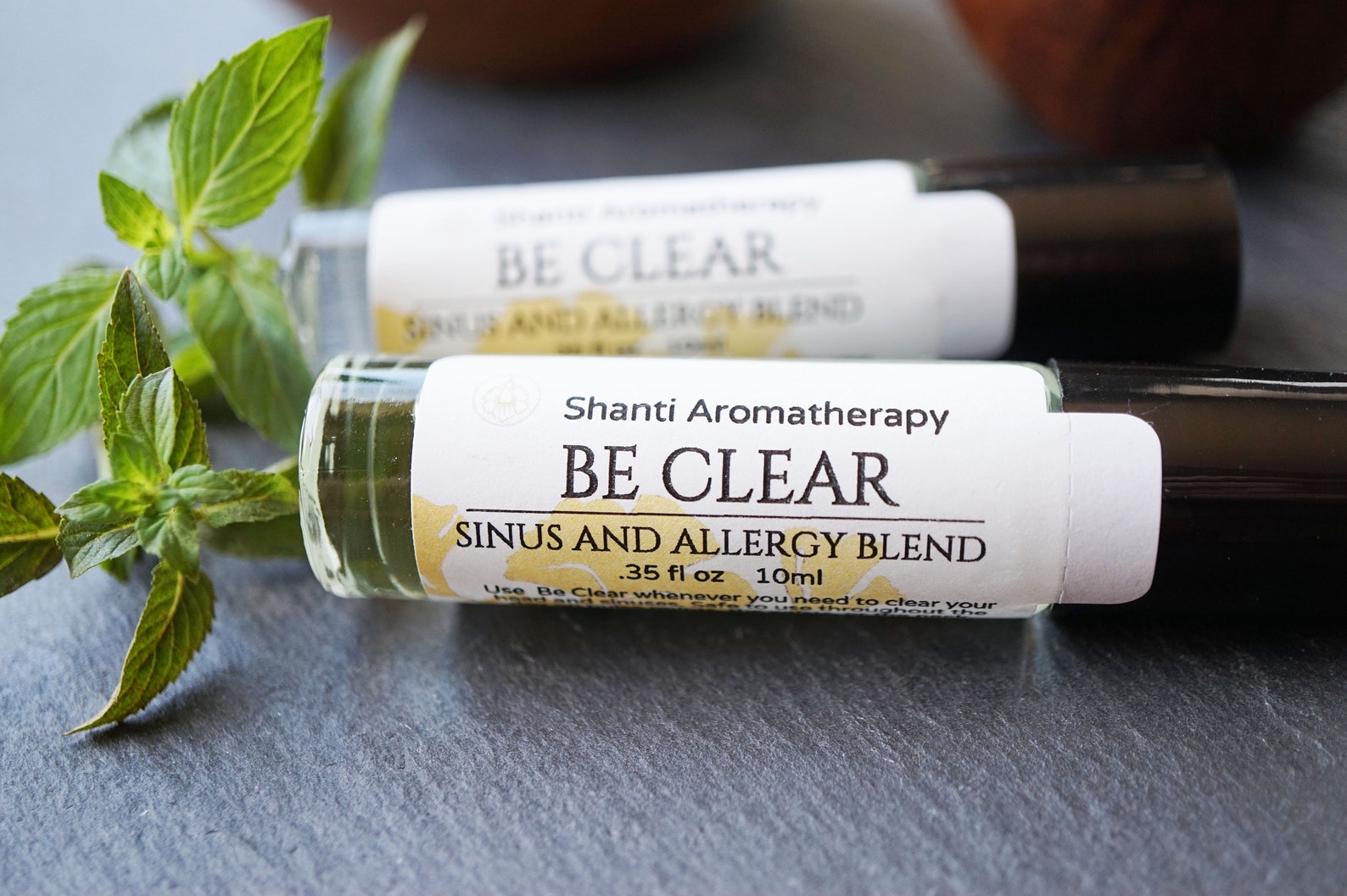 Be Clear Roll on Aromatherapy Blend Sinus Blend - Etsy