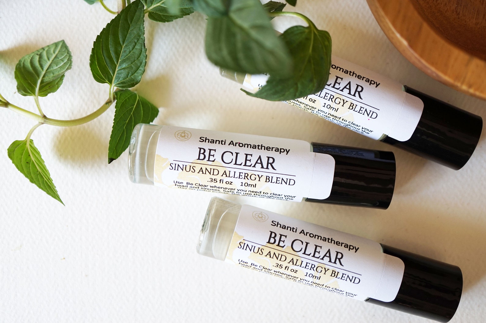 Be Clear Roll on Aromatherapy Blend Sinus Blend - Etsy