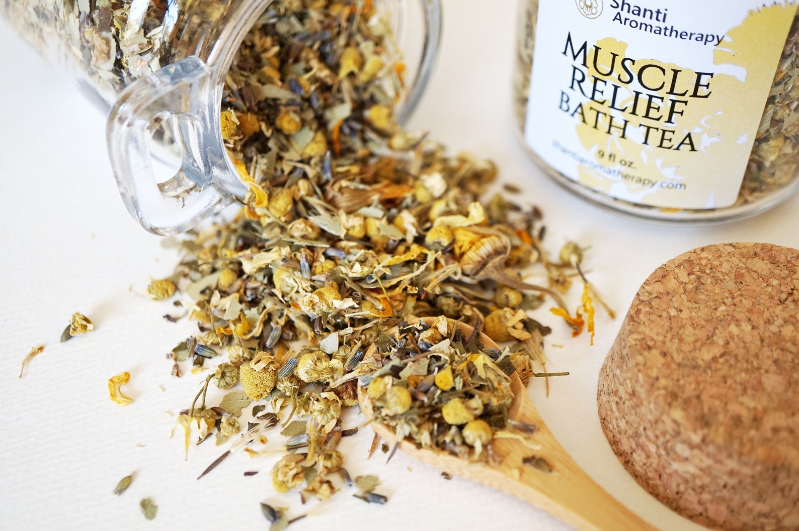 Muscle Relief Bath Tea Organic All Natural Bath Soak - Etsy