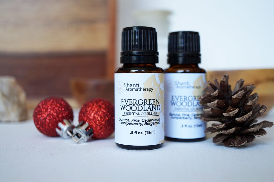 Aromatherapy Diffuser Blend Evergreen Woodland Pure - Etsy
