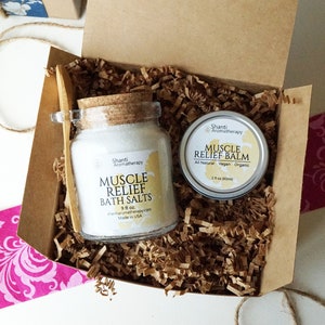 Muscle Relief Gift Set - Gifts for Dad - Gifts for Mom - Gifts for ...