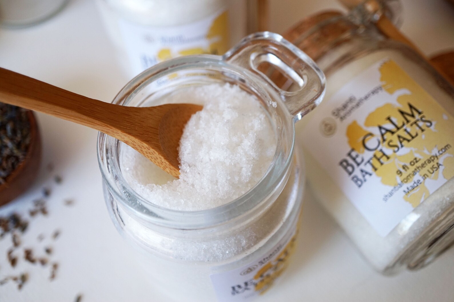 Be Calm Relaxing Bath Salts Lavender Stress Relief | Etsy