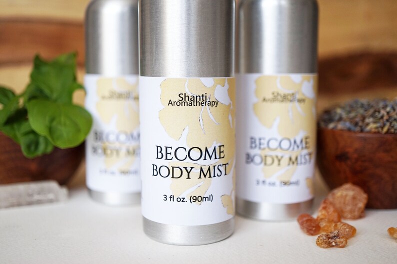 Become Aromatherapy Body Mist Strengthen the Spirit All - Etsy