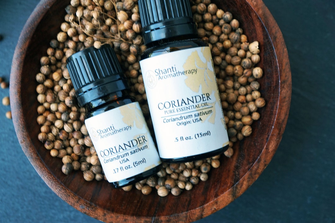 Coriander Essential Oil - Pure Essential Oil Aromatherapy - Etsy
