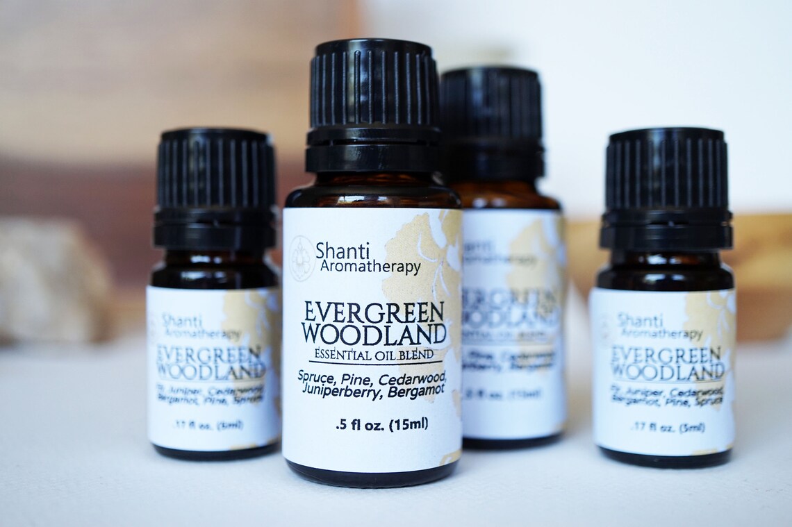 Aromatherapy Diffuser Blend Evergreen Woodland Pure - Etsy