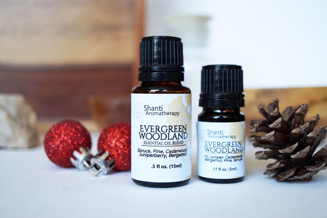 Aromatherapy Diffuser Blend Evergreen Woodland Pure - Etsy