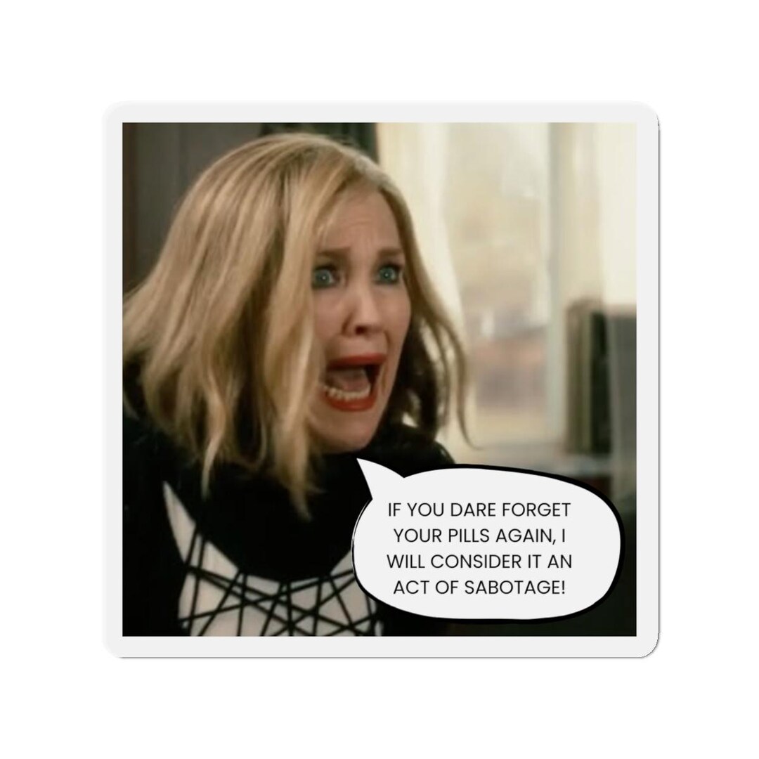 Moira Rose Medication Reminder Magnet, Schitt's Creek Fan Gift - Etsy
