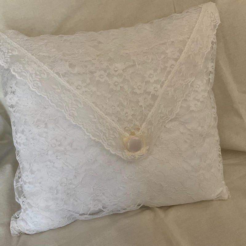 Vintage Lace Pillow - Etsy