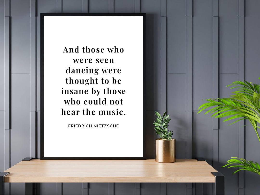 And Those Who Were Seen Dancing, Inspirational Quote, Motivational ...