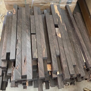 African Blackwood Wood Turning or Wood Carving Square Blanks - Etsy