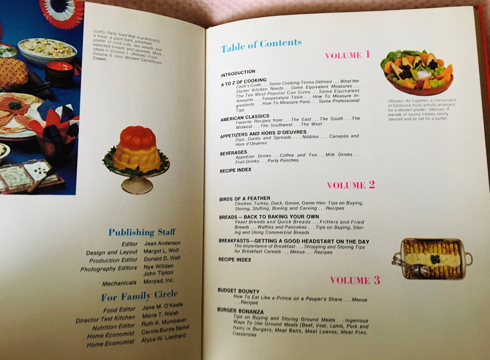 1972 Family Circle Illustrated Library of Cooking Volume 1 - Etsy