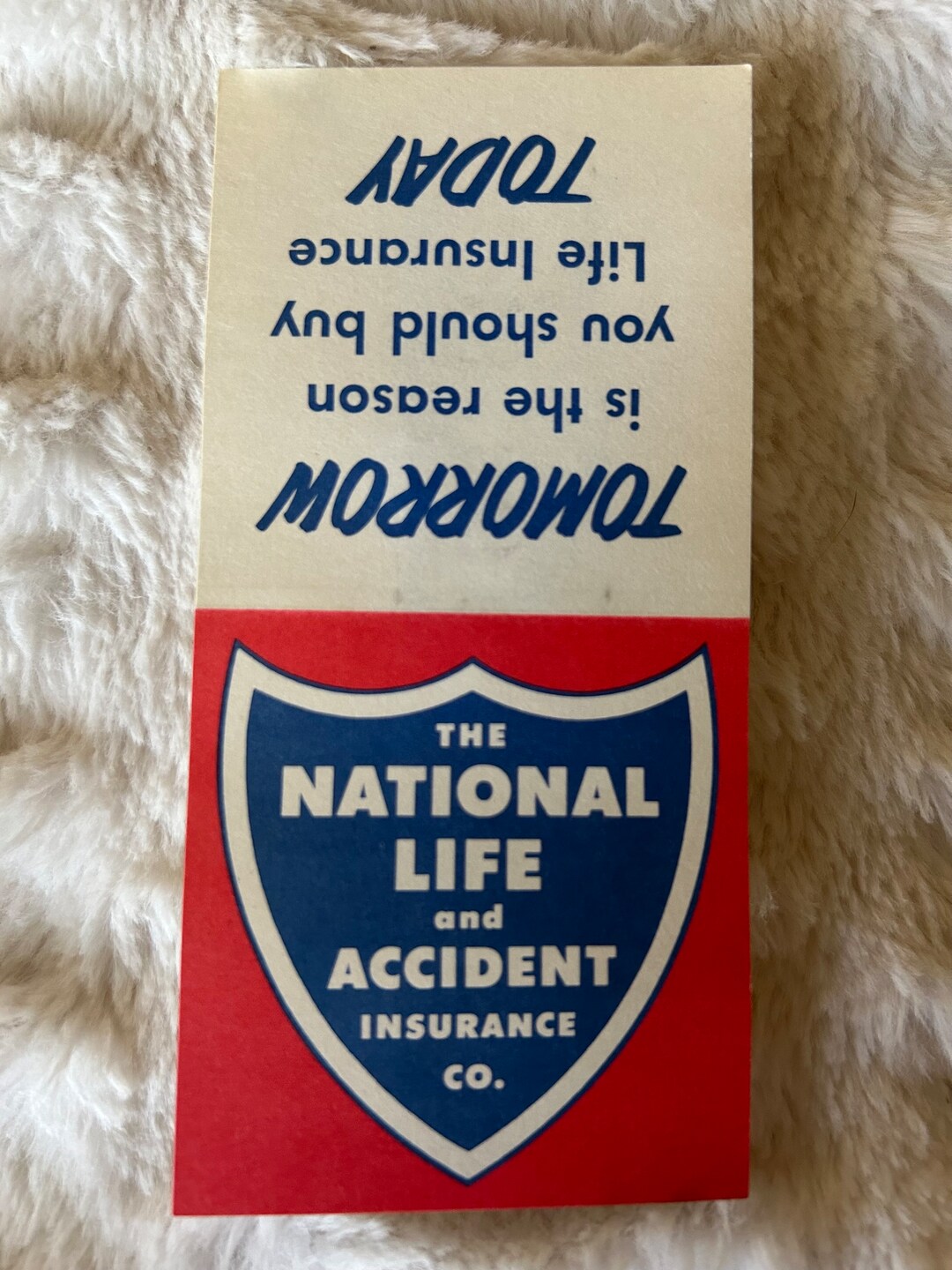 Vintage National Life and Accident Insurance Vintage Antique Needle ...