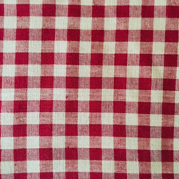 Red Gingham Check - Etsy