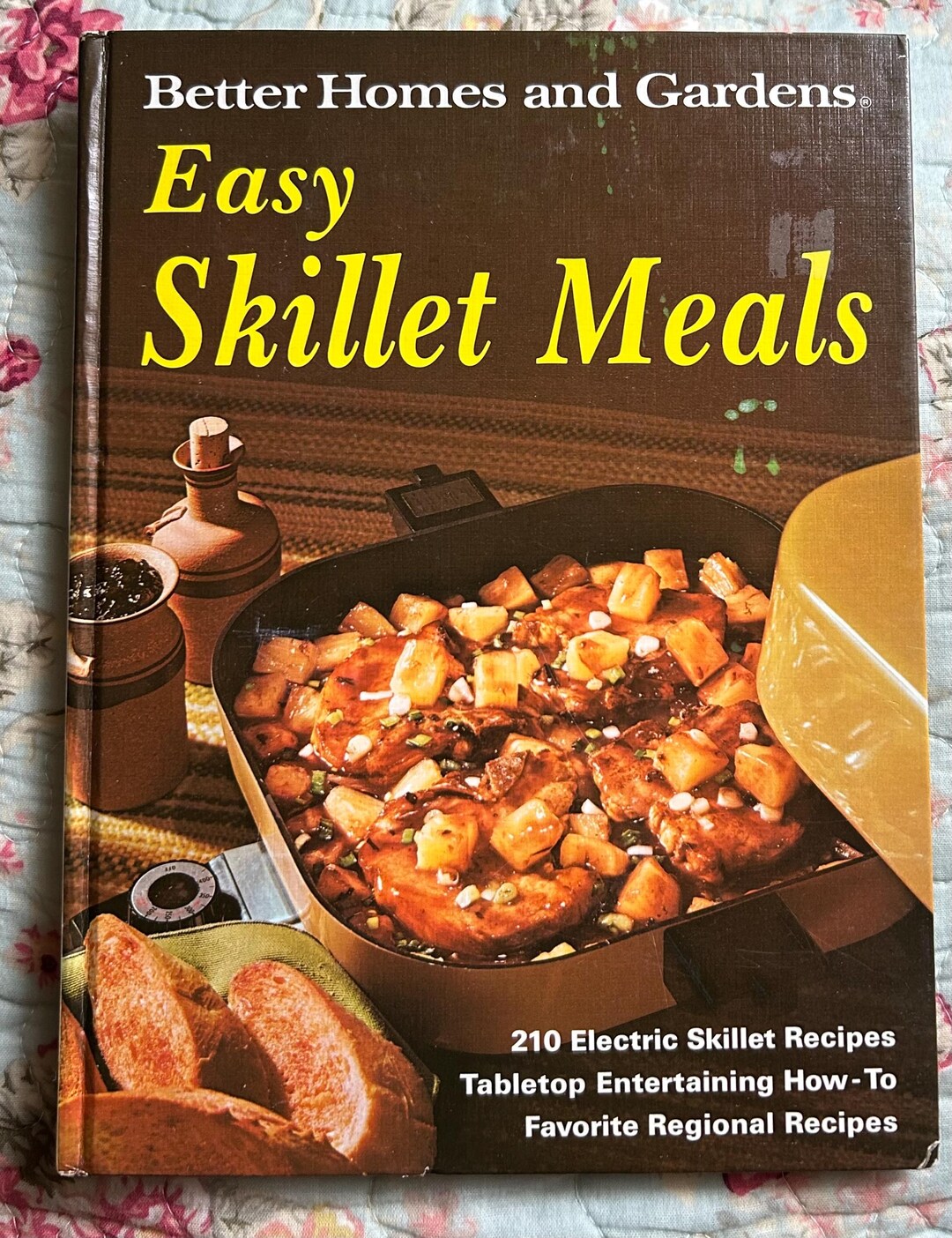 1972 Better Homes and Gardens Easy Skillet Meals Cookbook New England ...