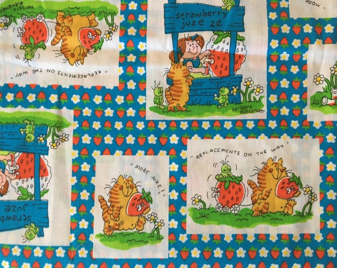 Vintage Whimsical World of Barbara Alexander Summer Tabby Cat Little ...