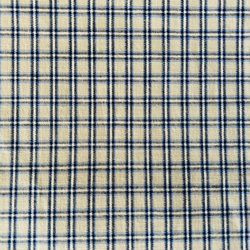 Blue Plaid Fabric - Etsy