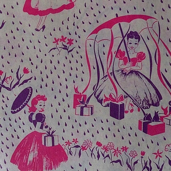 1950 Gift Wrap - Etsy