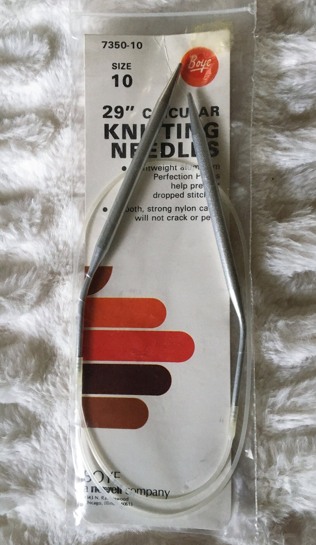 Vintage Boye Aluminum Circular Knitting Needle 29 Inches Size 10 - Etsy