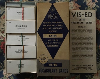 Vocabulary Cards | Etsy