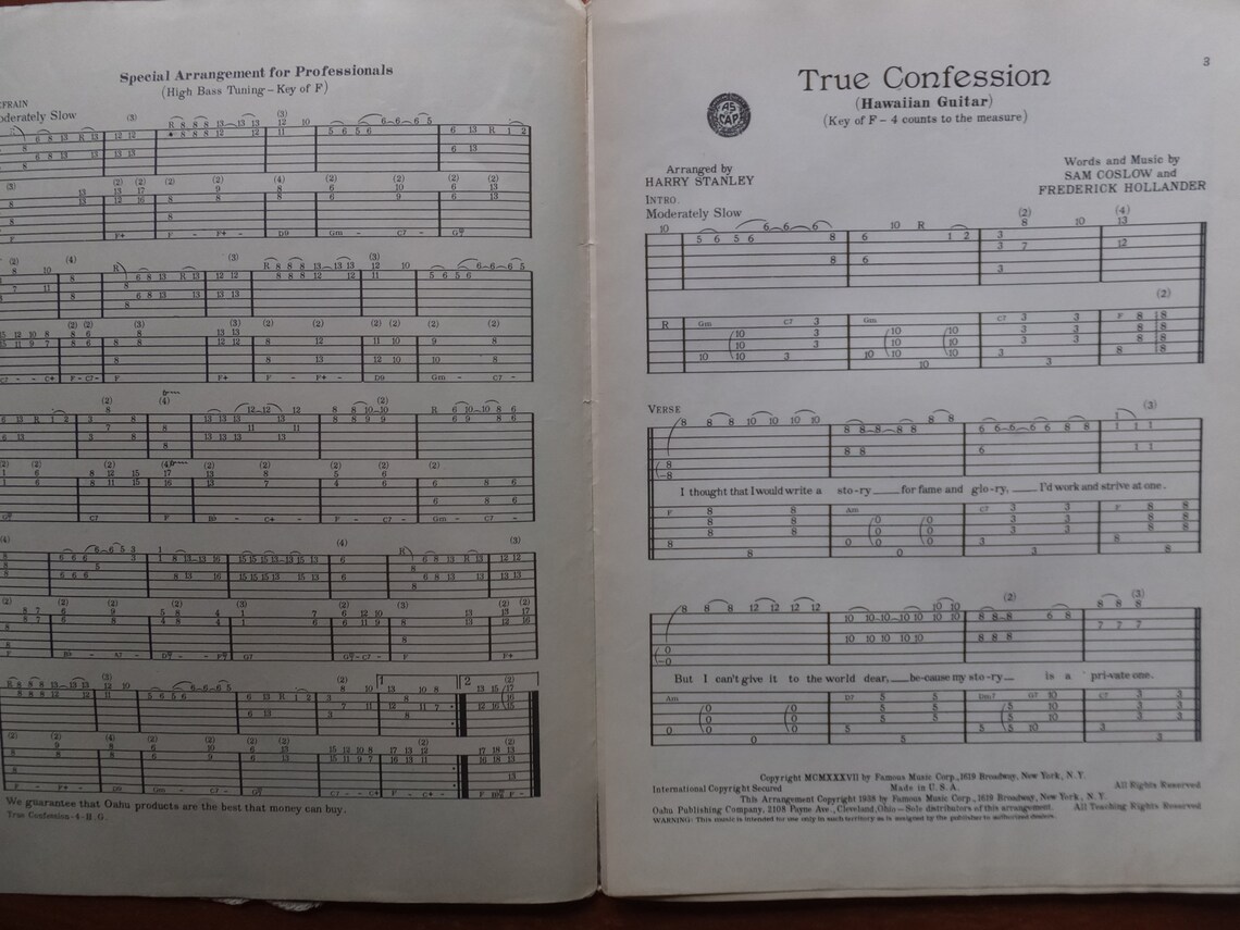 1937 True Confession Sam Coslow Frederick Hollander Harry - Etsy