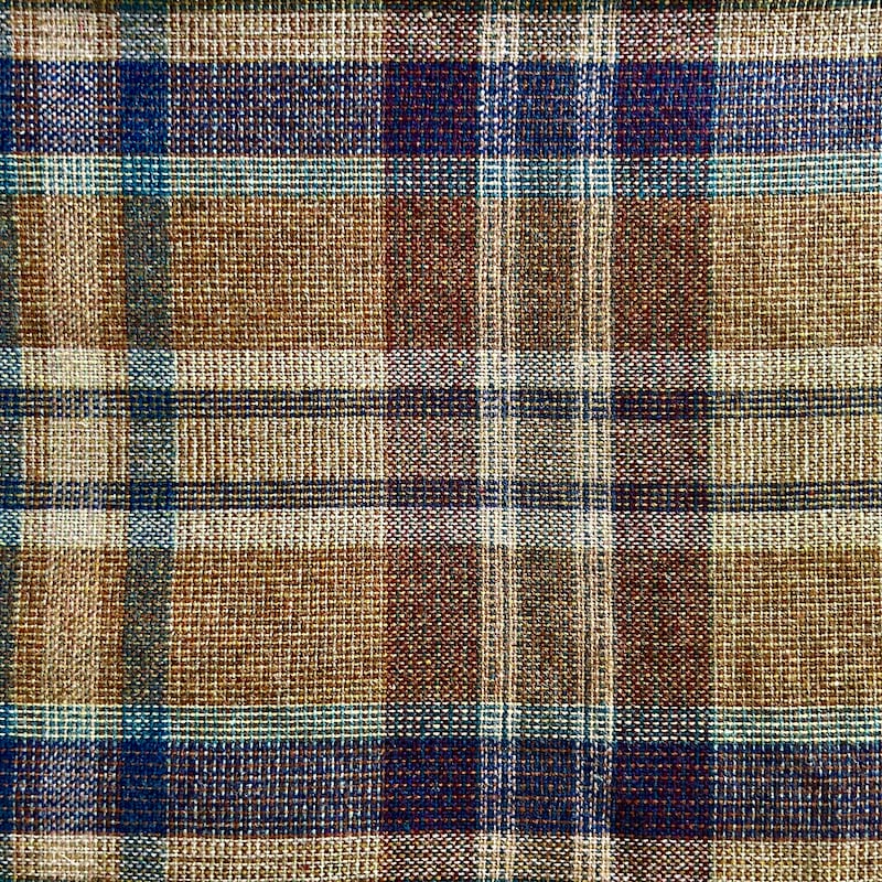 Blue Brown Plaid - Etsy