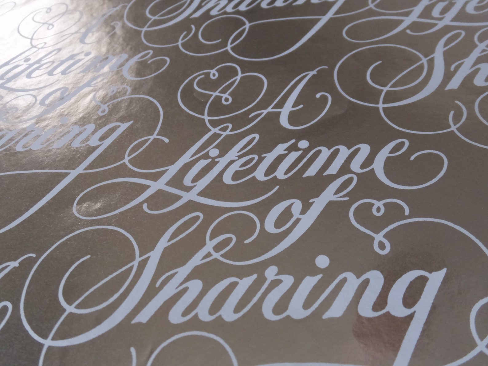 Vintage 1960's Coolest Shiny Silver Mirror Paper Lifetime - Etsy