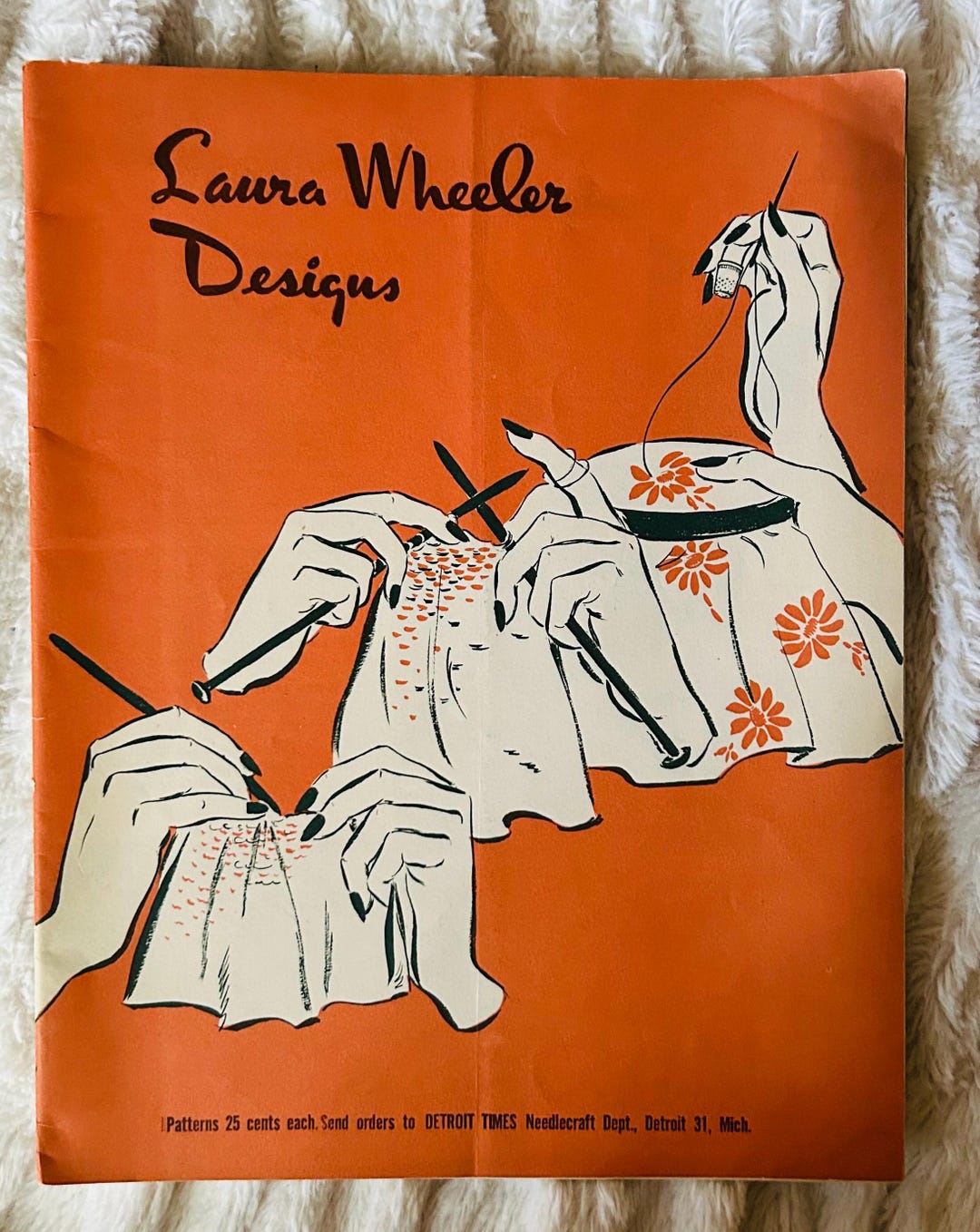 Vintage 1950s Laura Wheeler Pattern Catalog: Dolls, Linens, Crochet - Etsy