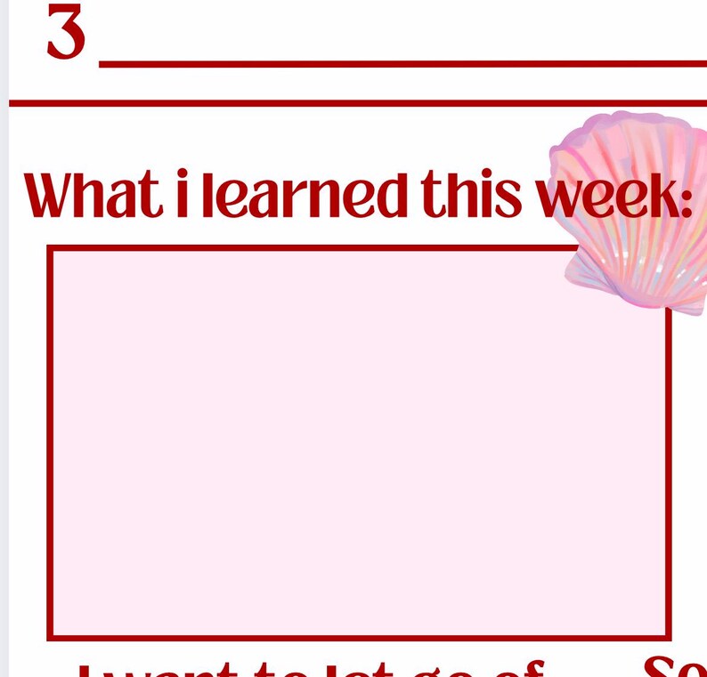 Looking Back Moving Forward | Weekly Reflection Printable | Editable ...