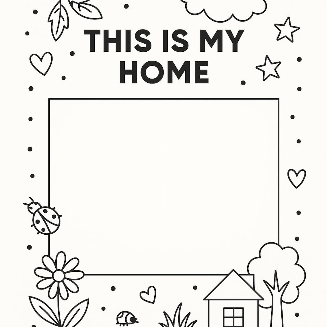 Africa Coloring Pages for Kids | Printable PDF | This is Me - Etsy