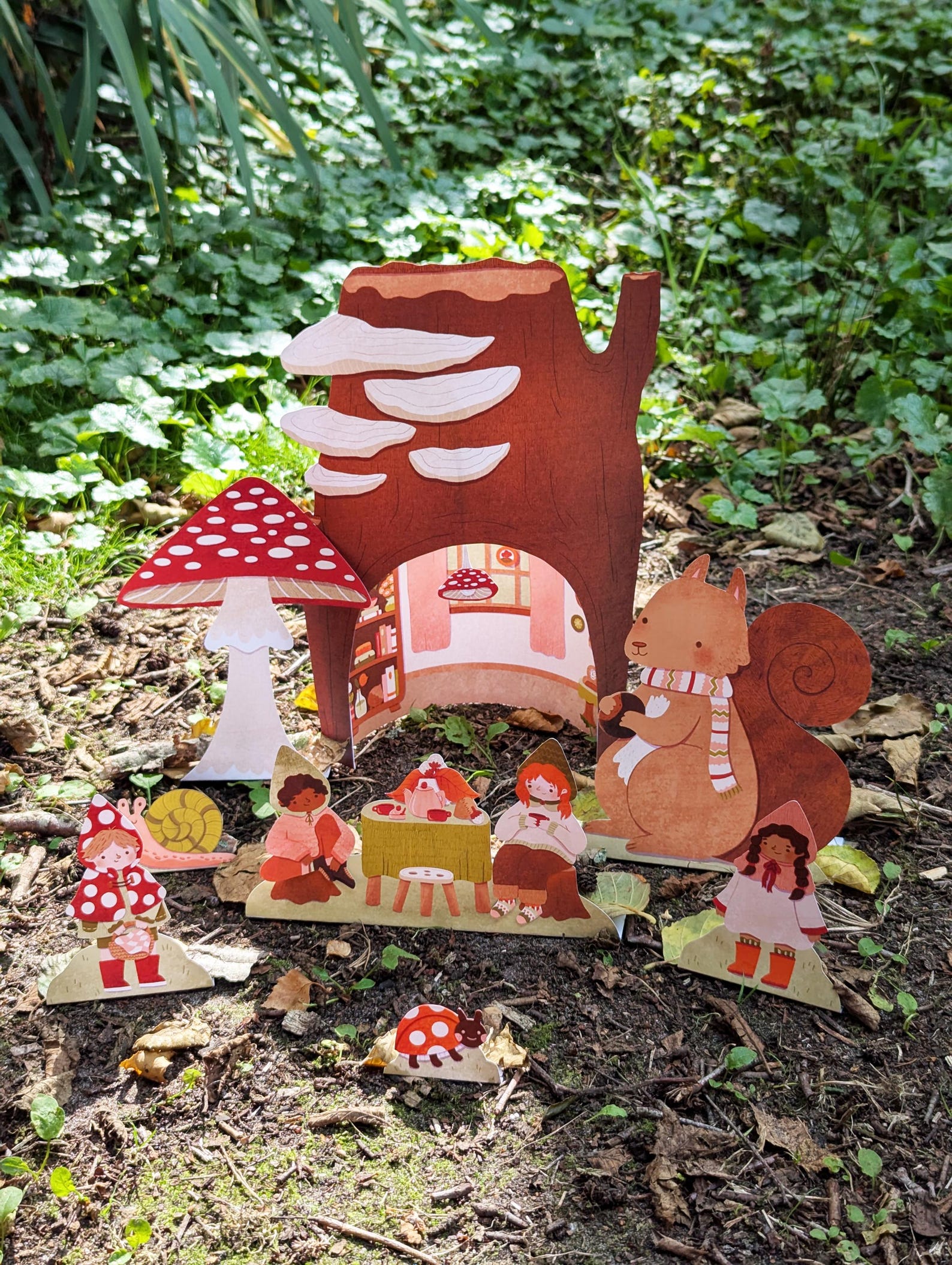 Autumn Gnomes Paper Craft Set – Printable Waldorf Nature Table Decor ...