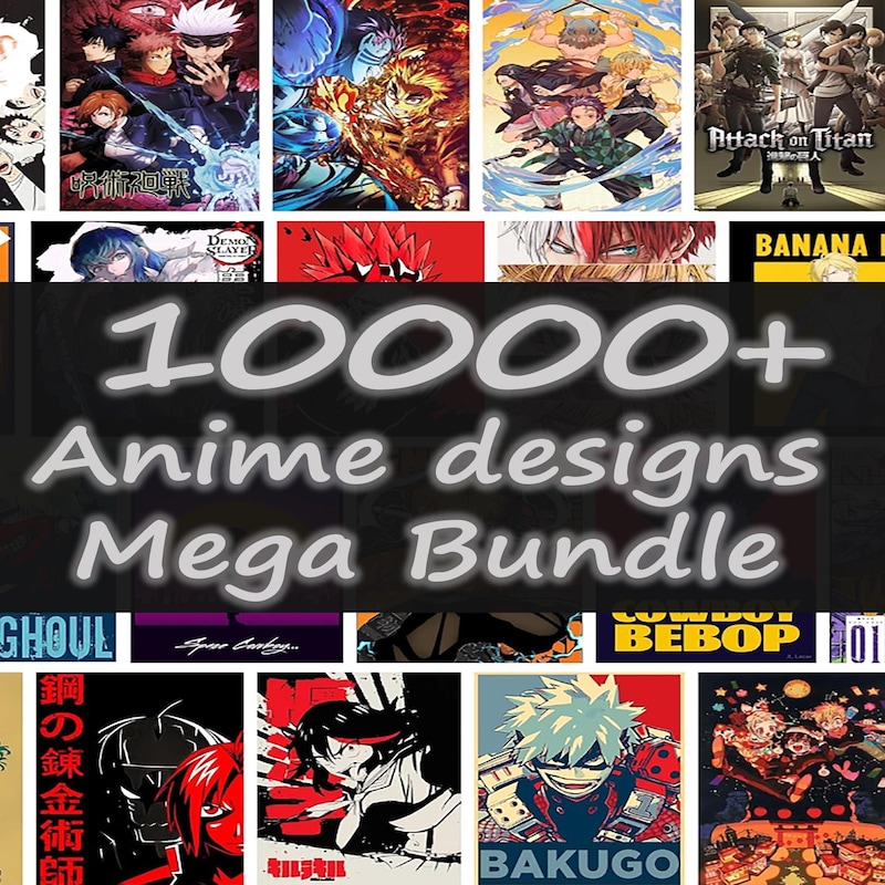 Anime Poster Graphics - Etsy UK