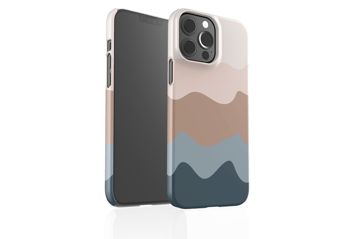 IPhone 16 Case Cover, Blue Wave iPhone 16 15 14 13 12 11 X XR XS SE Pro ...