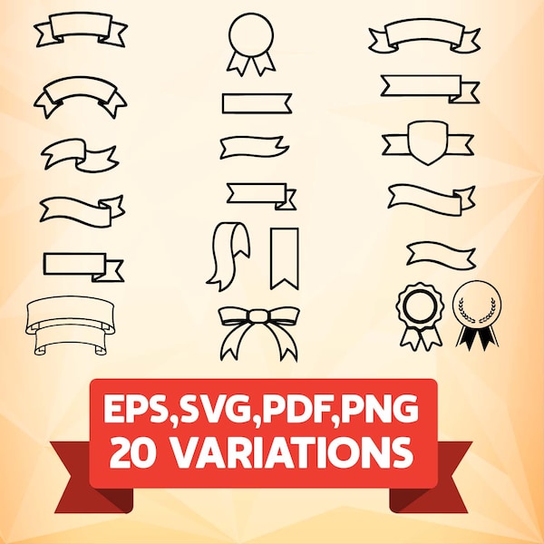 Bow Awards Svg - Etsy