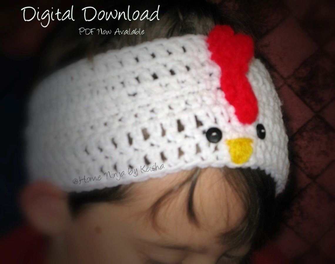Chicken Dance Headband Pattern Only - Etsy