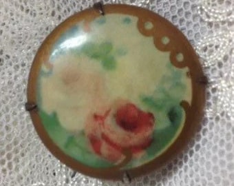 Hand painted roses | Etsy