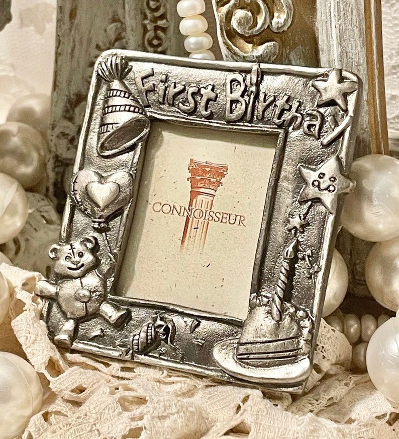 Little FIRST BIRTHDAY Free Standing /magnetic Picture Frame - Etsy