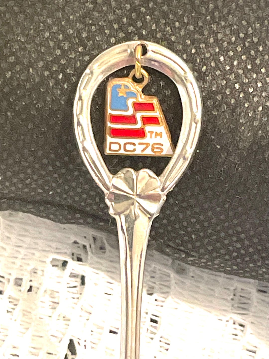 1976 Washington DC Bicentennial Dangle Souvenir Spoon, Vintage ...