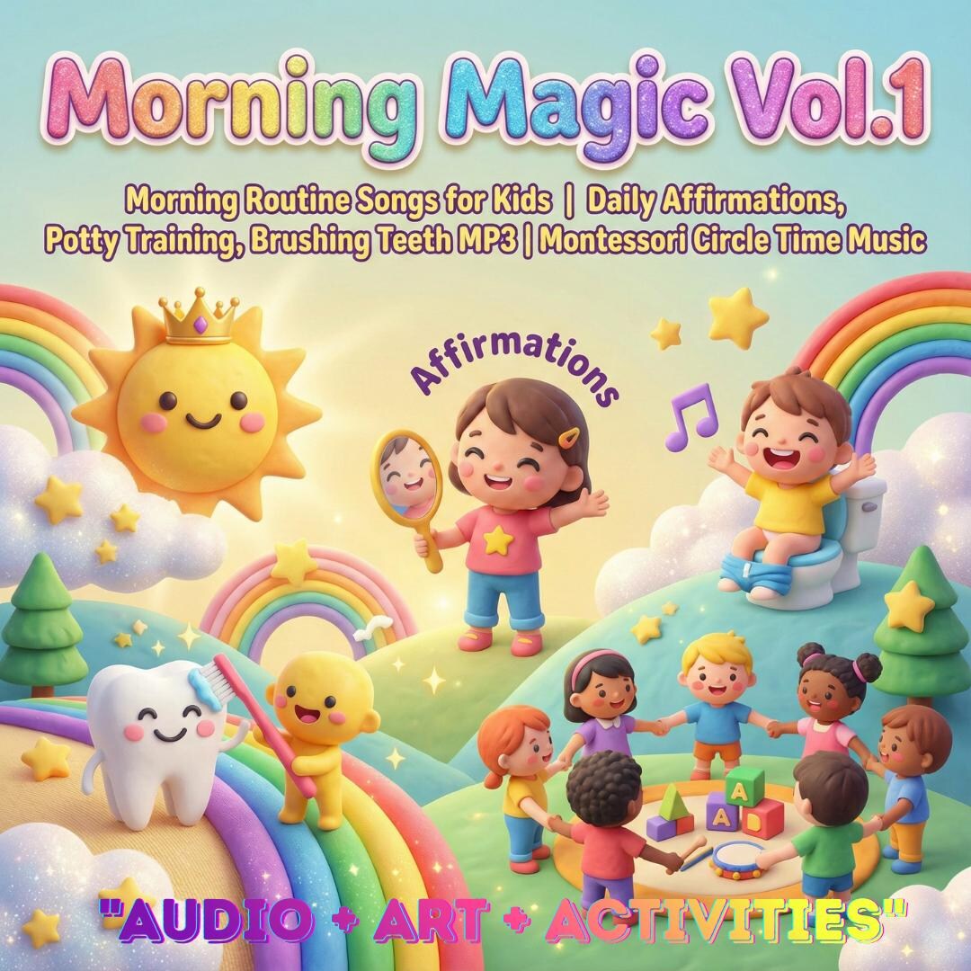 Morning Routine Songs for Kids, Montessori Music (MP3) - Etsy