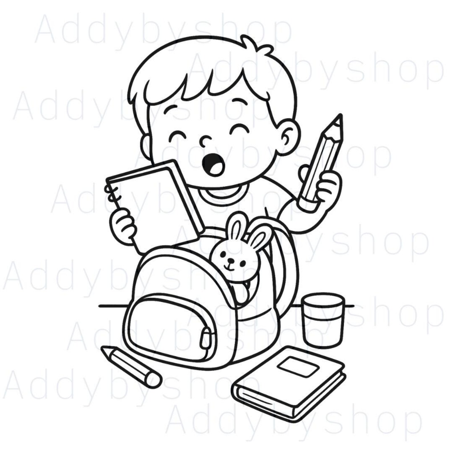 Toddler Daily Routine Coloring Pages: Kids Activities (PDF Download) - Etsy
