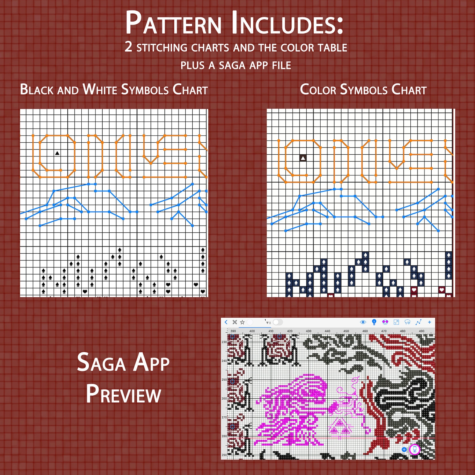Calamity Tapestry Pattern - Digital PDF - Etsy