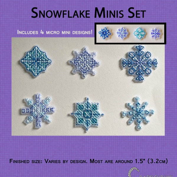 Snowflake Cross Stitch Pattern - Etsy