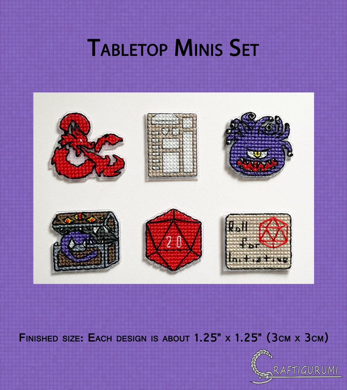 TTRPG Cross Stitch Pattern - Etsy