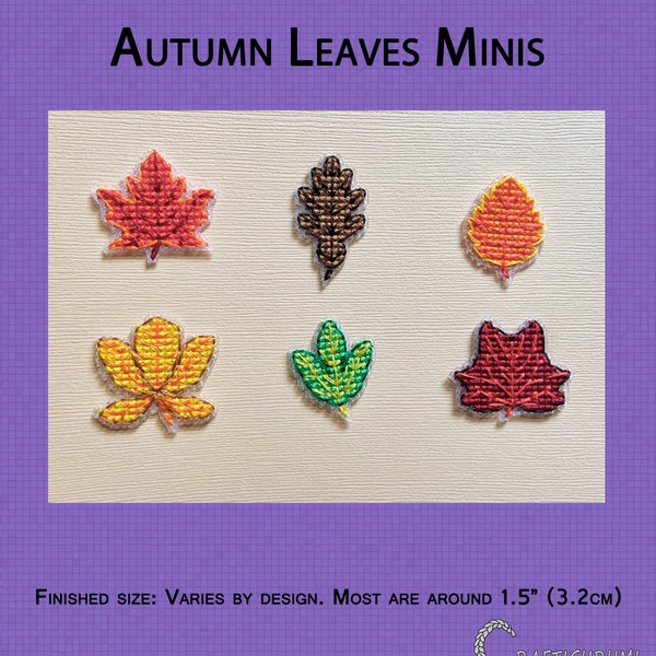 Fall Cross Stitch Pattern - Etsy